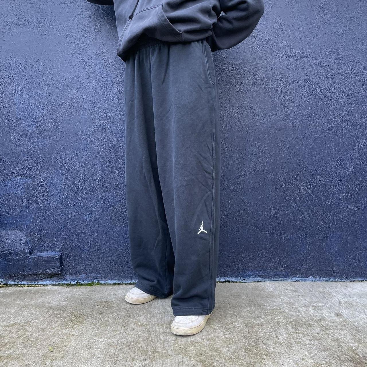 Super cool pair of black Nike Jordan baggy... - Depop