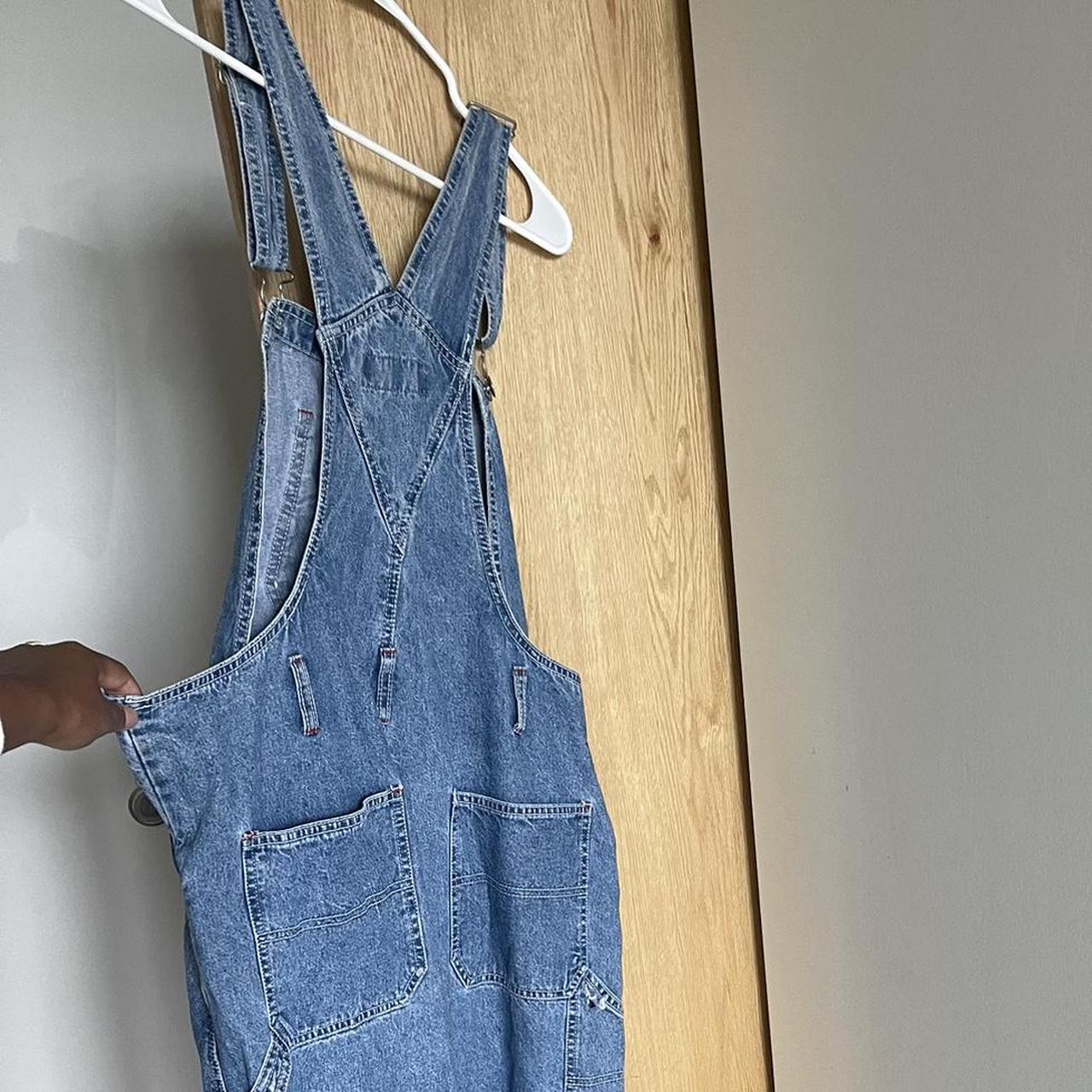 cute thrifted overalls! perfect from spring time - Depop