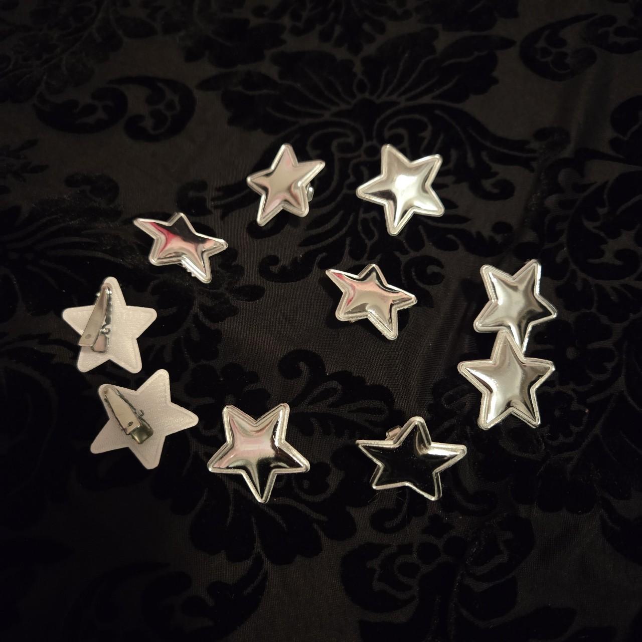 Star Hair Clips ☆ 6 star clips ☆ NWT;... | Depop
