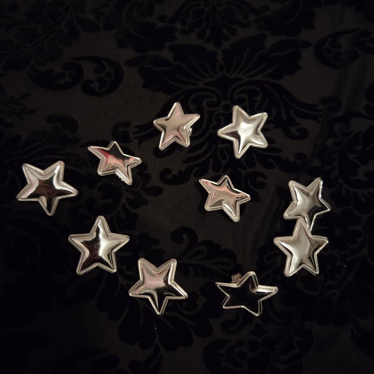 Star Hair Clips ☆ 6 star clips ☆ NWT;... | Depop