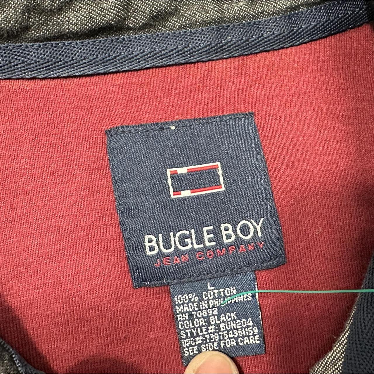 Bugle Boy Shirt Bugle Boy Long Sleeve Button Up... - Depop