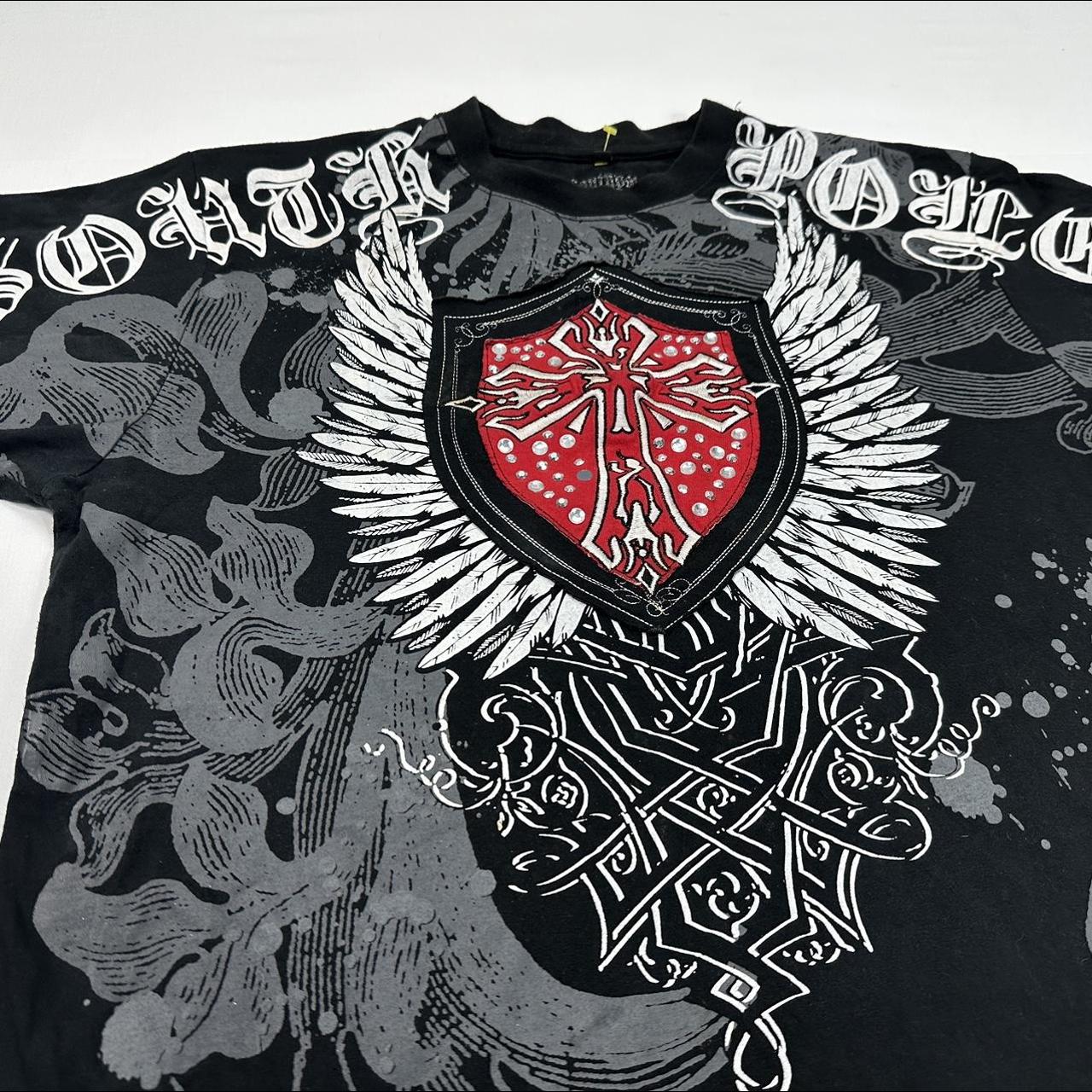 Southpole Shirt Y2K Urban Couture "Live The Royal... - Depop