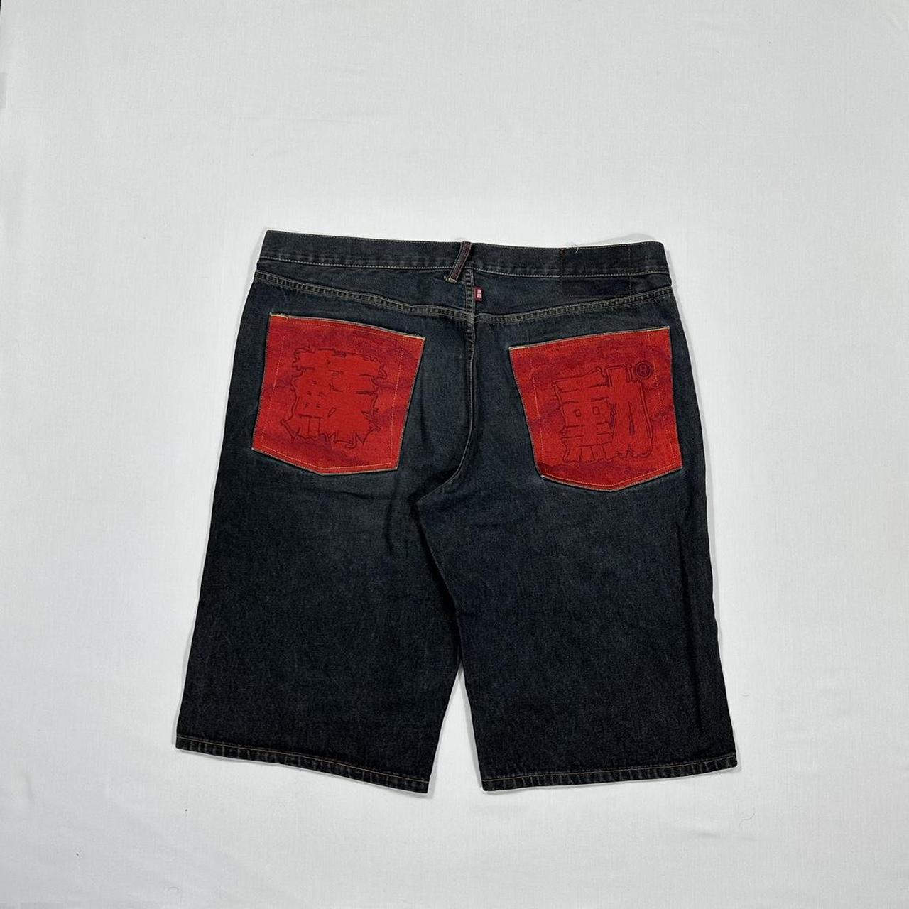 Red Monkey Company RMC Jorts Y2K RMC Grunge Skater... - Depop