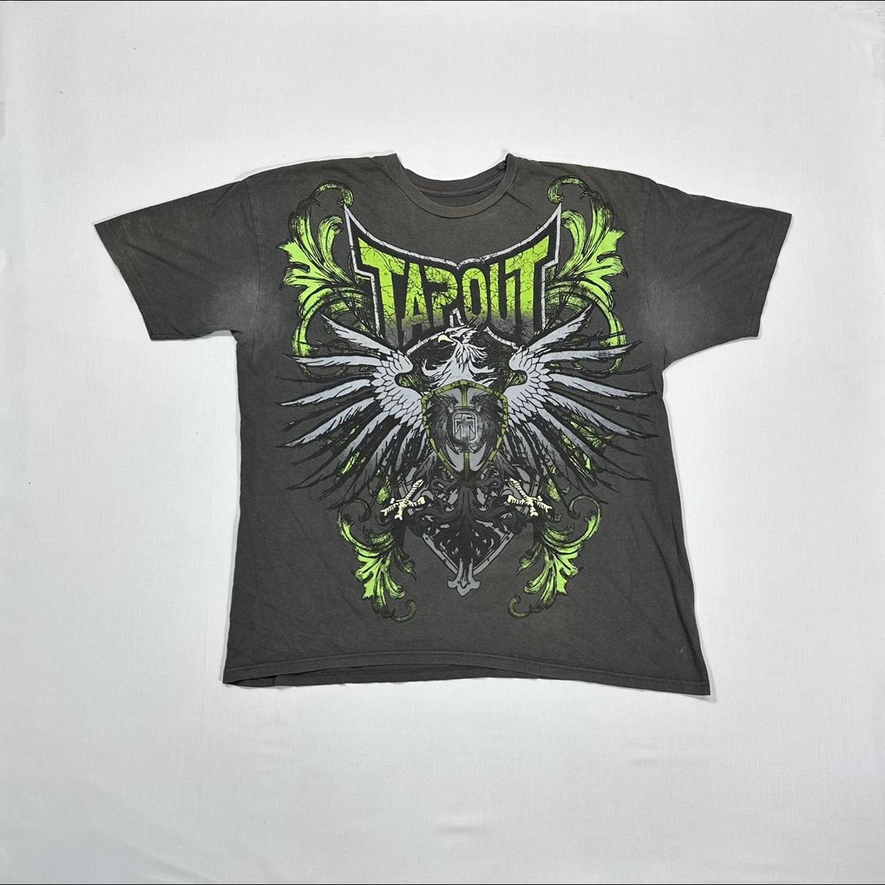 Tapout Shirt Cyber Y2K Tapout Grunge Skater Mall... - Depop