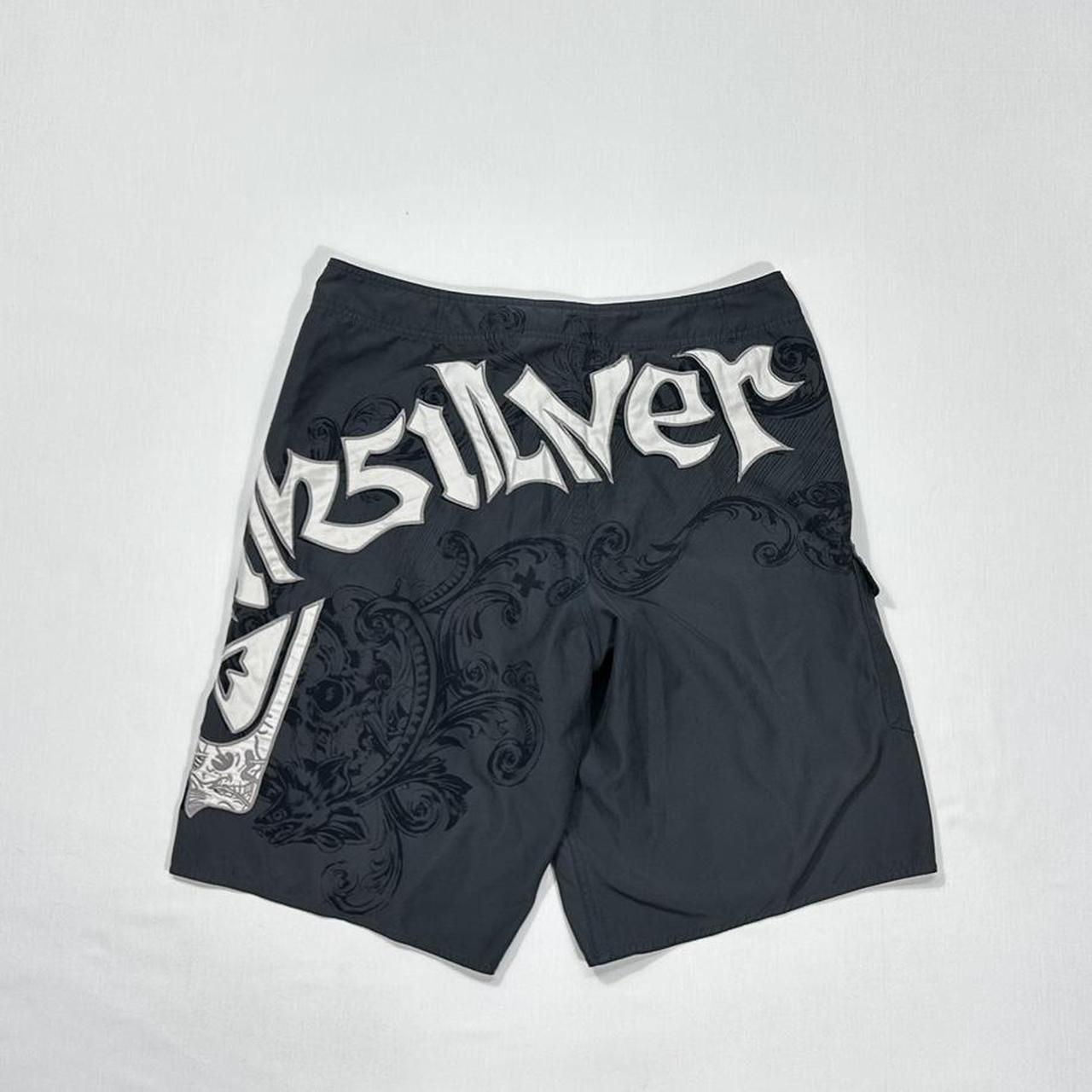 Quiksilver Shorts Vintage 2000s Quiksilver Grunge... - Depop