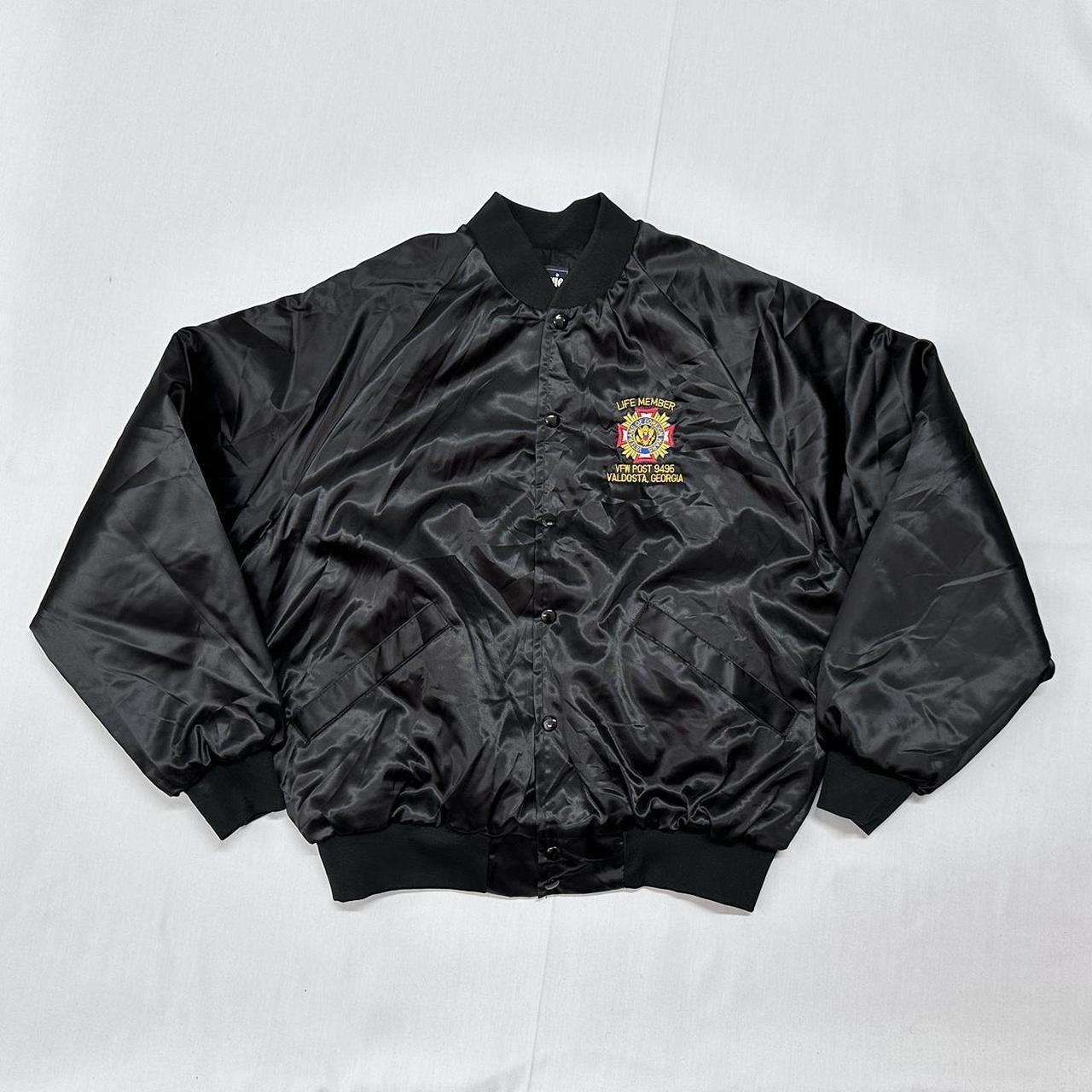 Military Varsity Jacket Veterans of Foreign Wars... - Depop