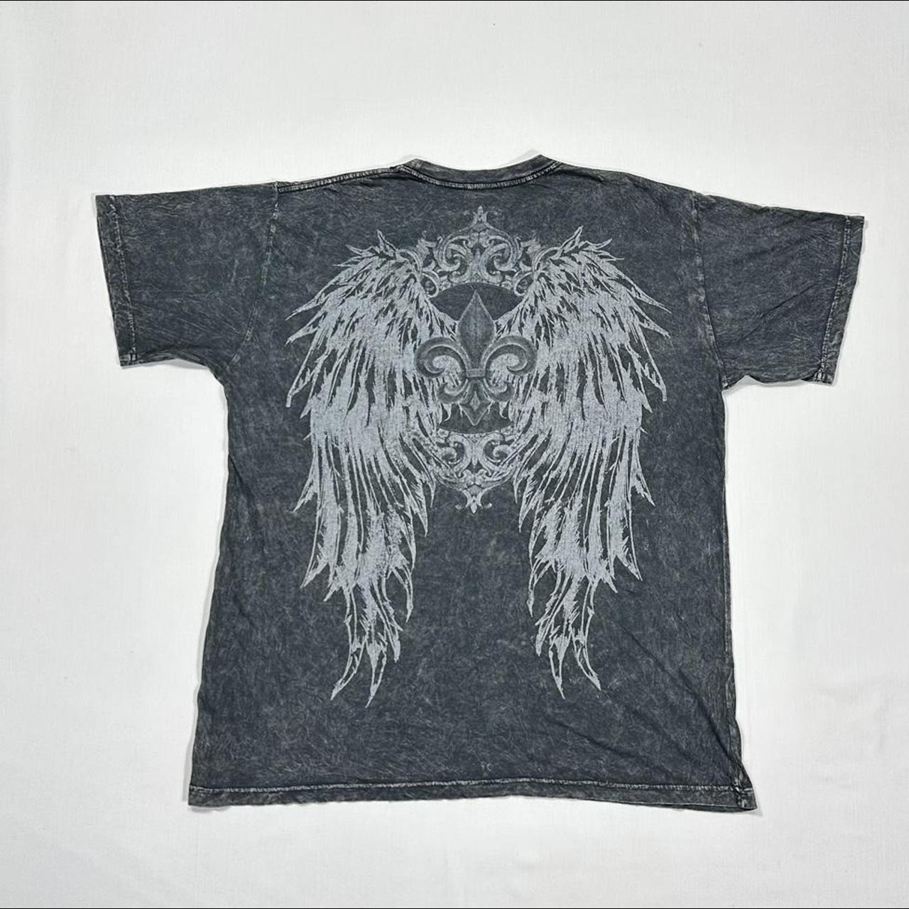 Fifth Foundation Shirt Fifth Foundation Angel Wings... - Depop