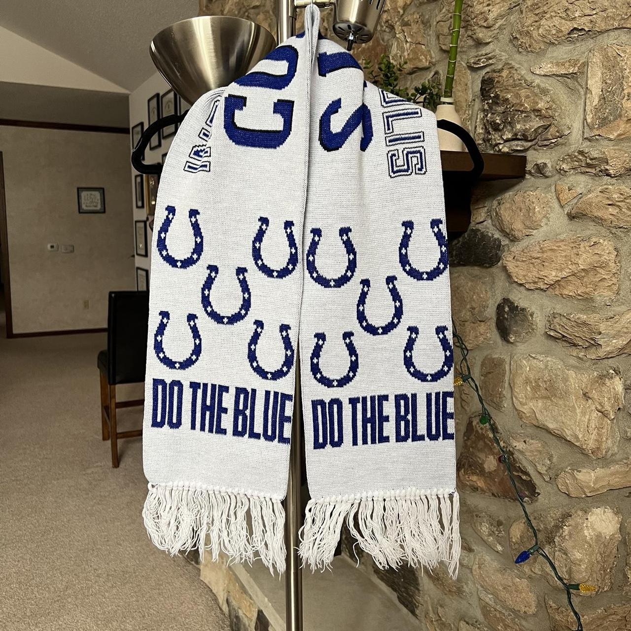 Indianapolis COLTS Do Blue Scarf Unisex Excellent... - Depop