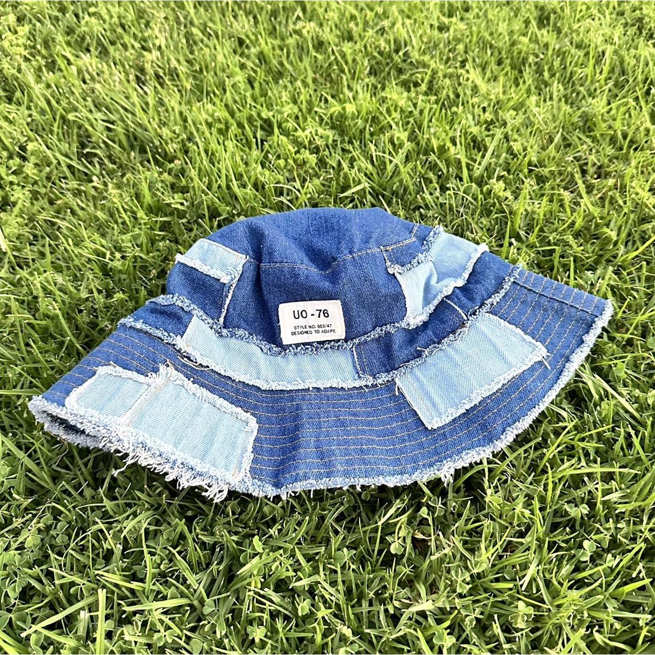 Urban Outfitters denim patchwork bucket hat !! In... - Depop