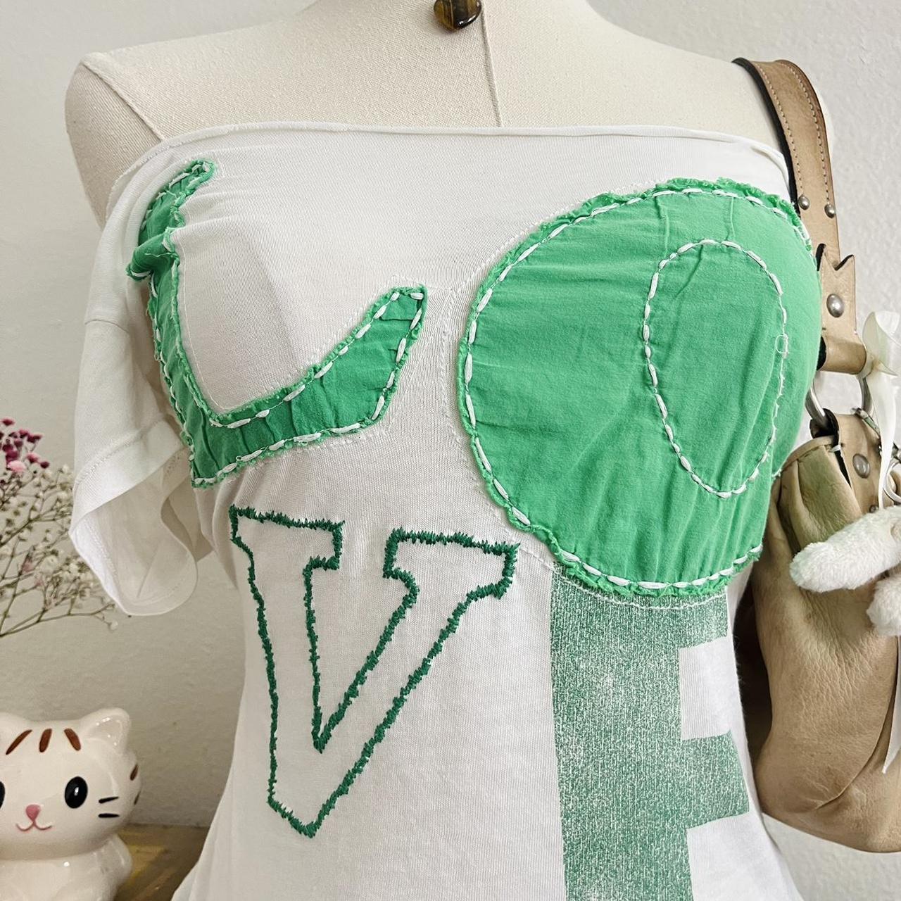 vintage off the shoulder juicy tee 🎀 such a cute... | Depop