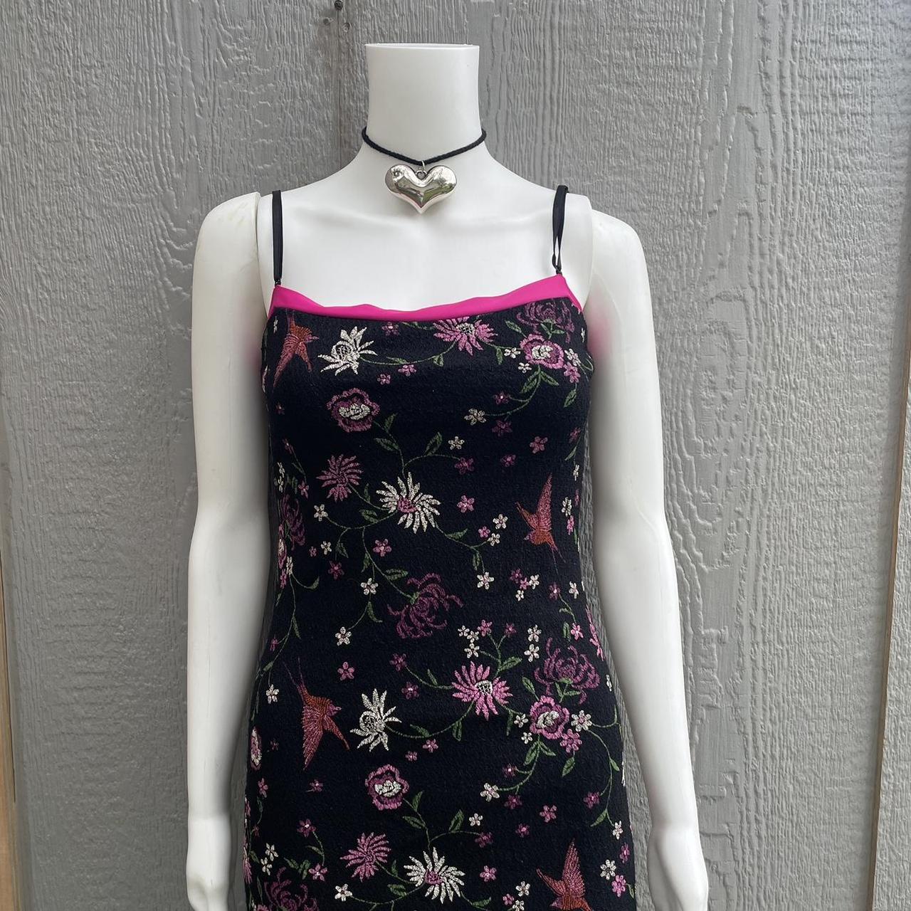 Mayren Viray Floral Y2K Dress beutiful spring midi... - Depop