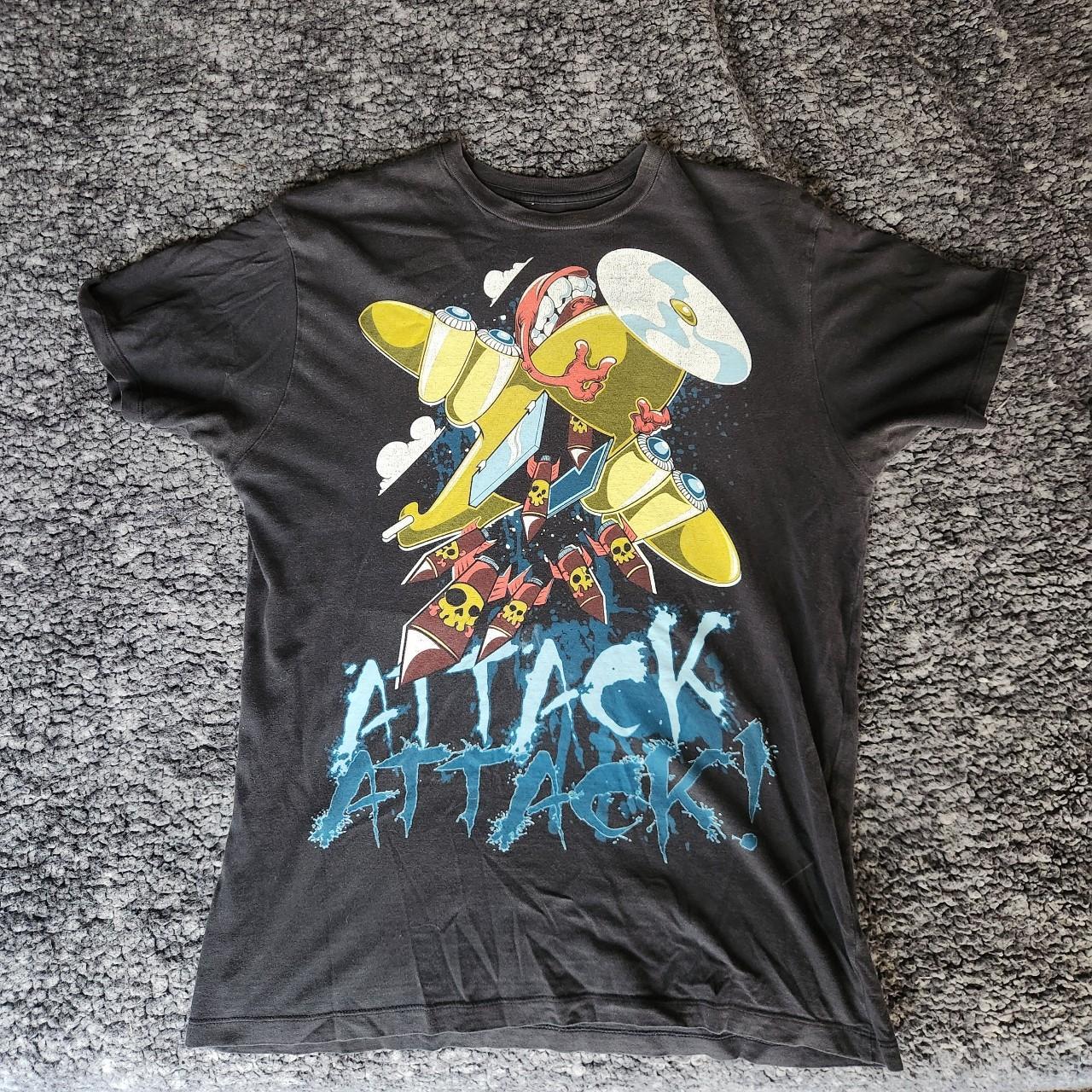 Black Attack Attack! band tee #beartooth... | Depop