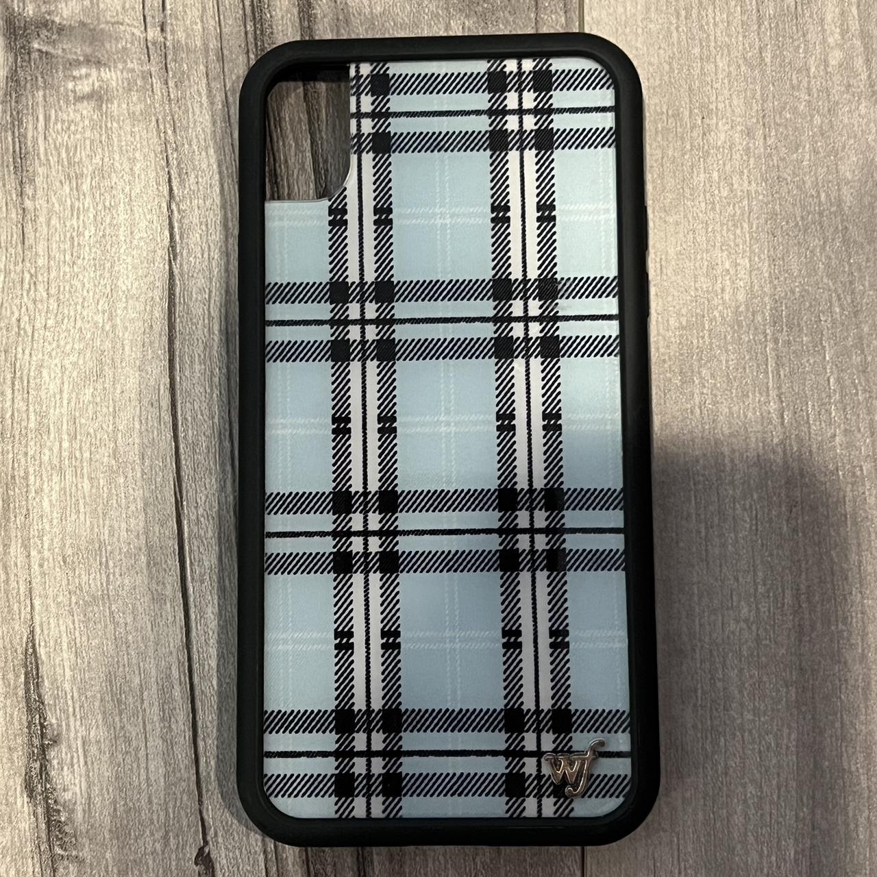 Wildflower Blue Plaid Xr Case I also have: Pink... - Depop