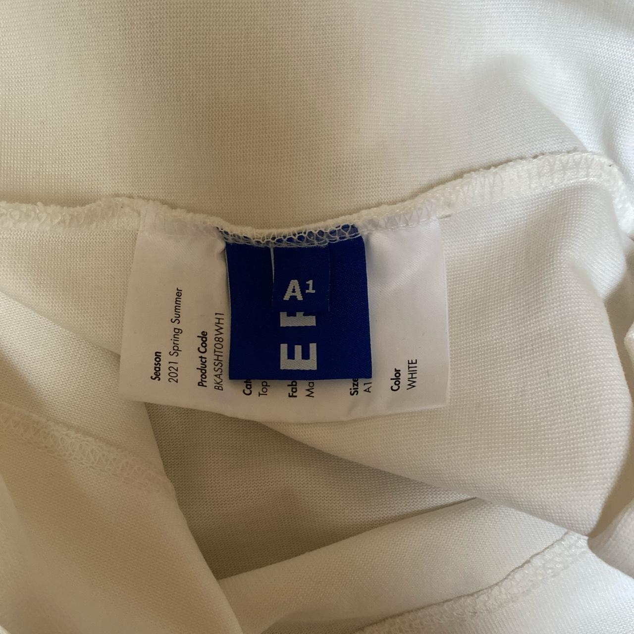 Ader error needle logo layered t-shirt Size S... - Depop