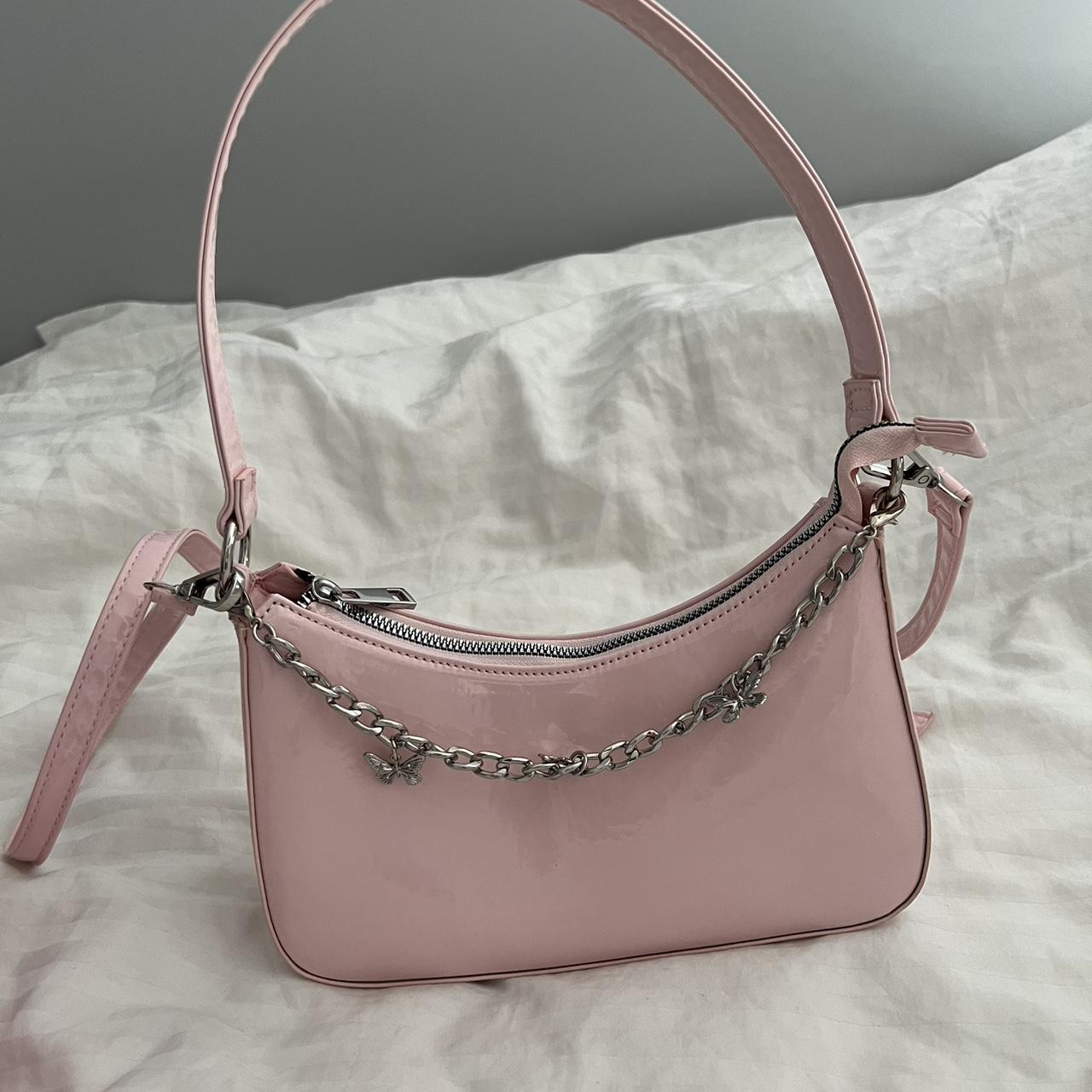 Primark y2K butterfly chain hand bag / cross body... - Depop