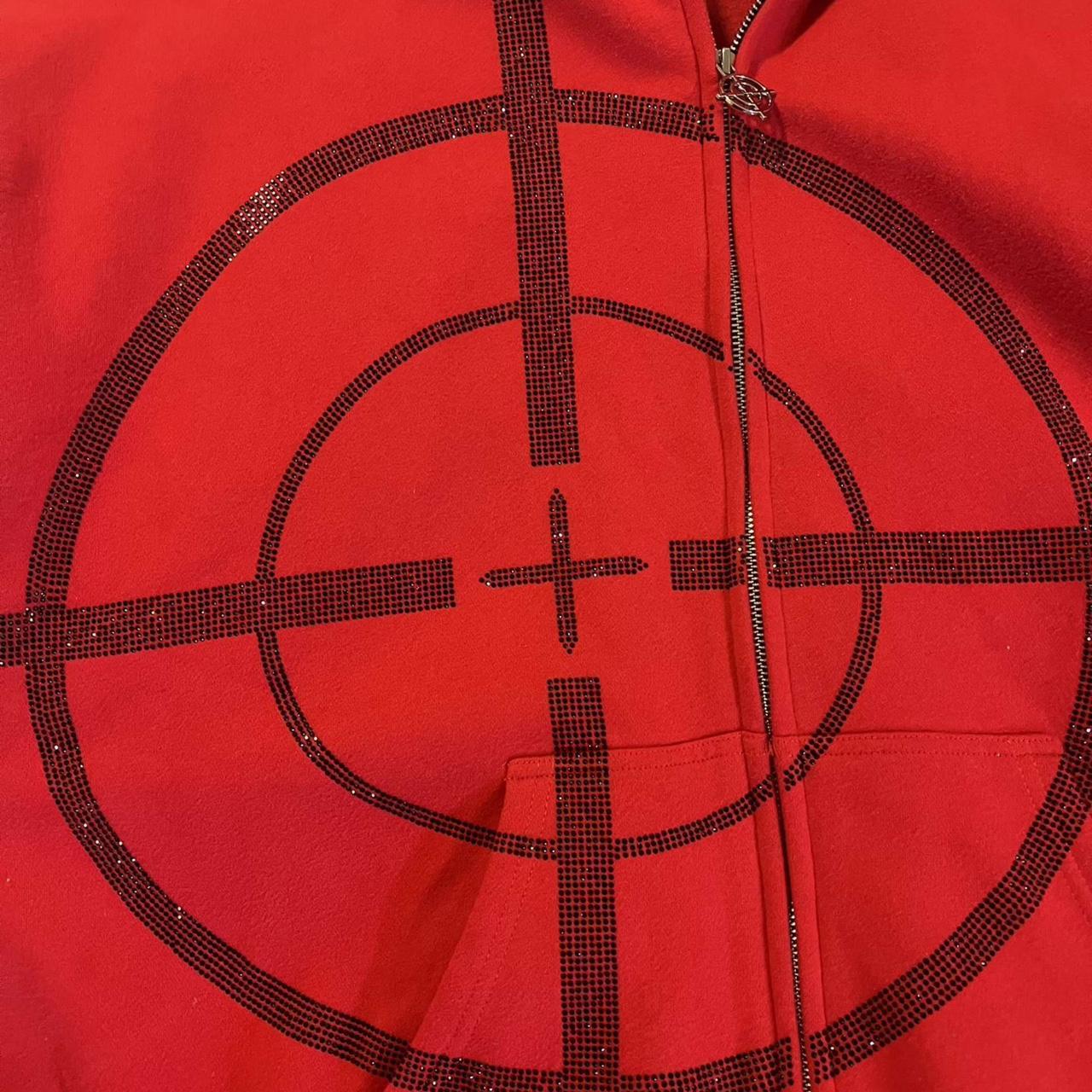 Named Collective Women's Red Hoodie | Depop