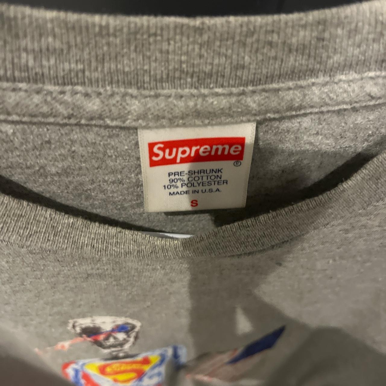 Supreme tshirt only worn once quite rare - Depop