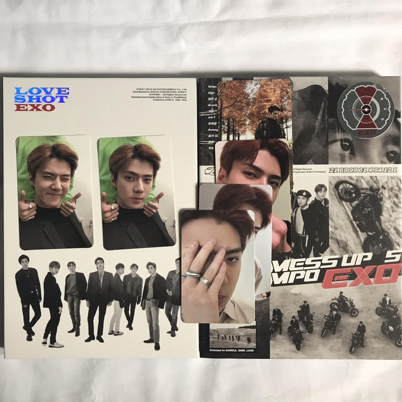 ⊹ ε ♡ з ⊹ ₊˚ 〜 korean exo albums 2-set bundle... - Depop