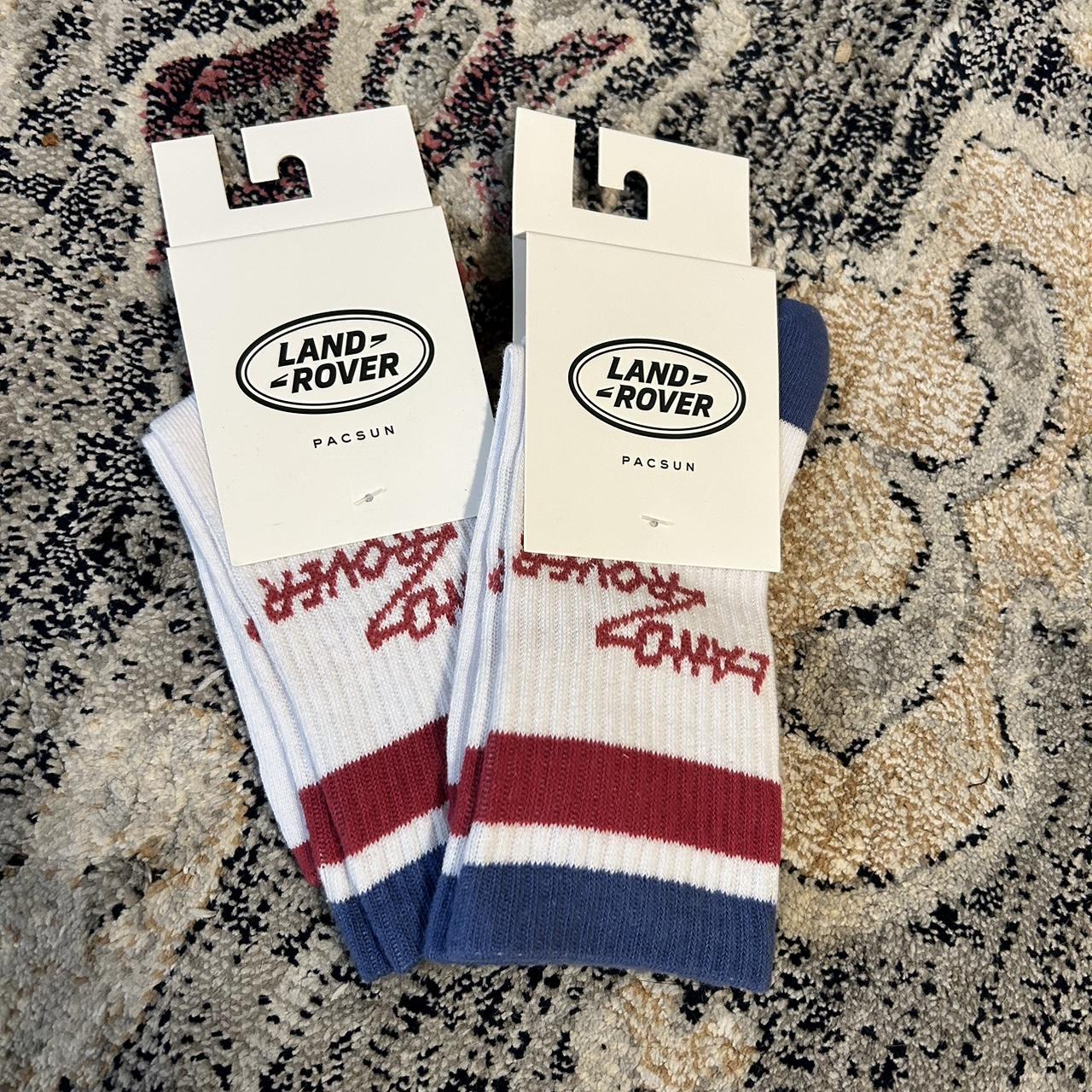 Both for 10$ brand new 😌 #landrover #socks #new... - Depop