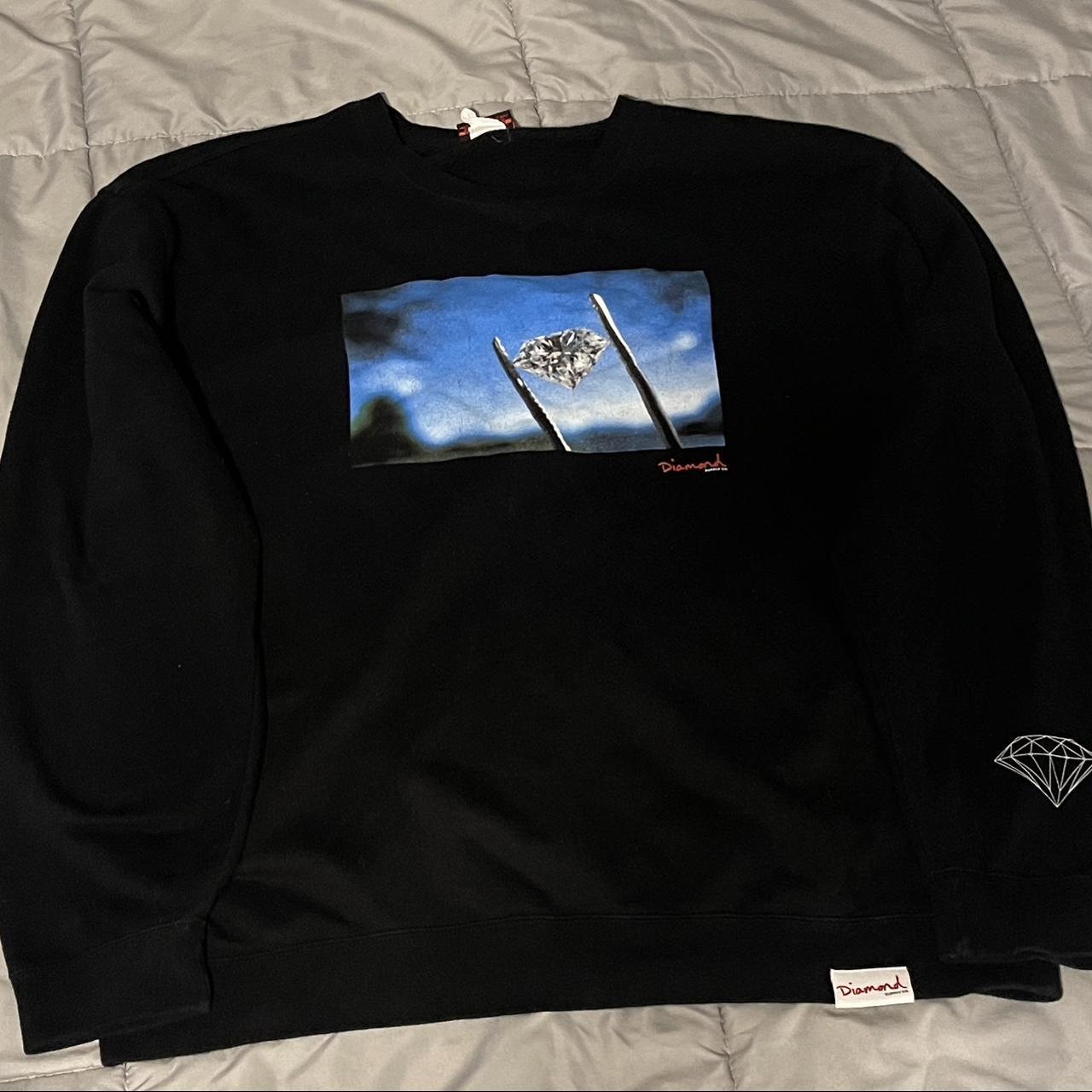 Diamond Supply Crewneck Hardly worn in great... - Depop