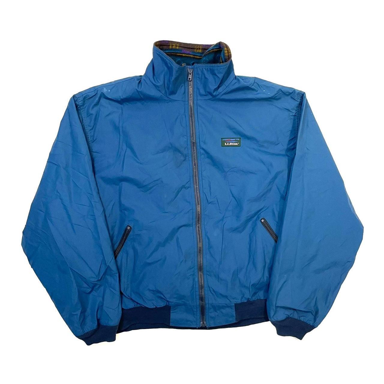 L.L.Bean Men's Navy Jacket | Depop