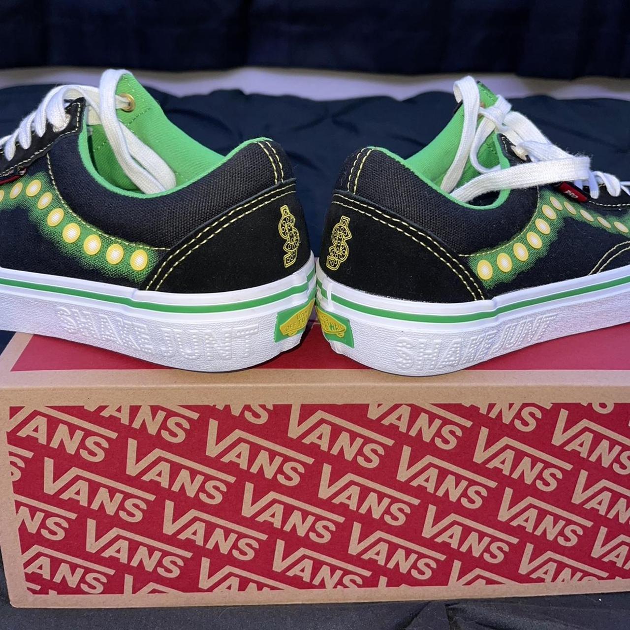 SHAKE JUNT OLDSKOOL VANS Condition: 9/10 Size: Mens... - Depop