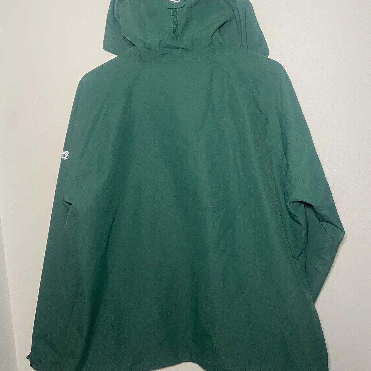 Craghoppers Lite Waterproof Aquadry Green Jacket UK... - Depop