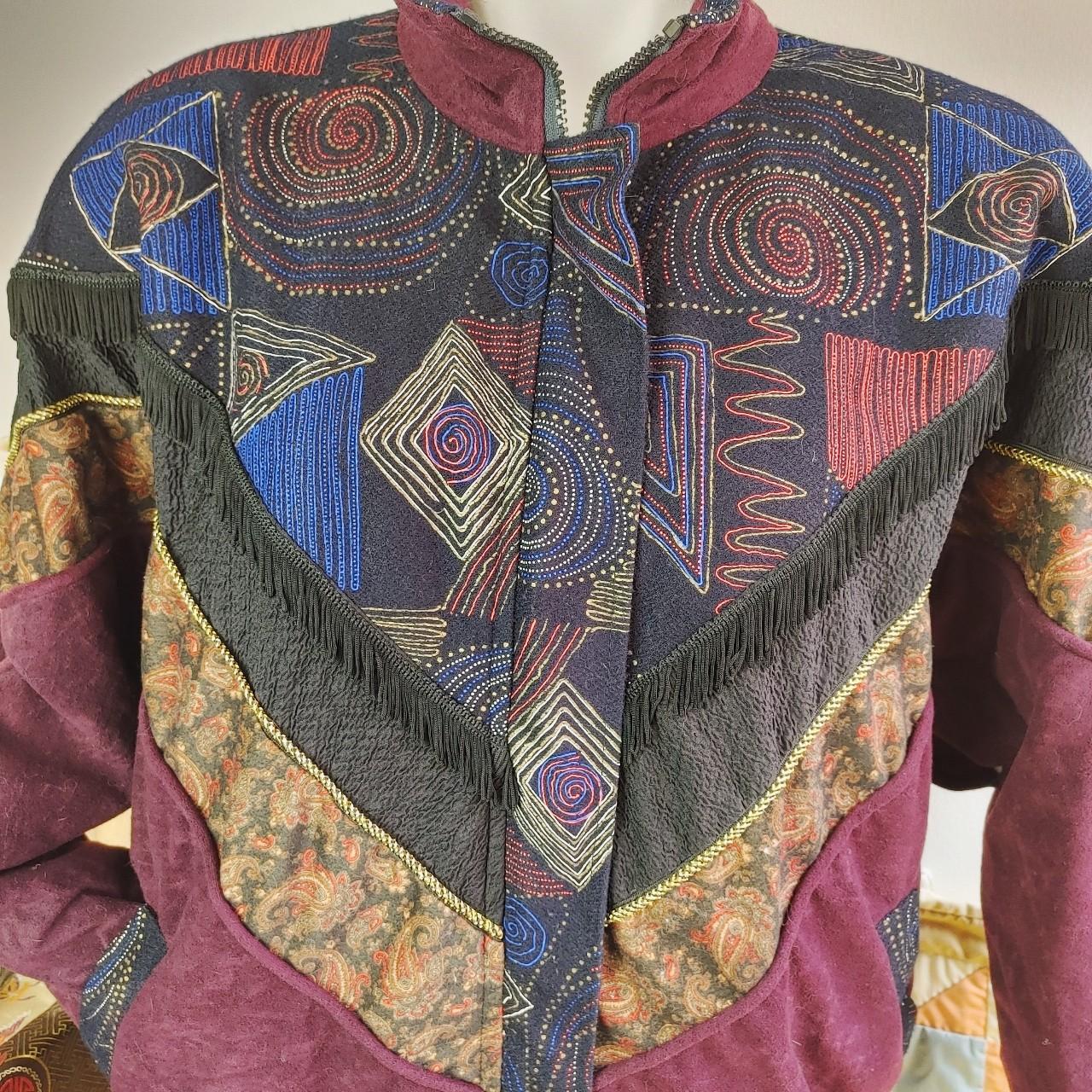 Super sick late 80s/early 90s bomber-style coat. I... - Depop