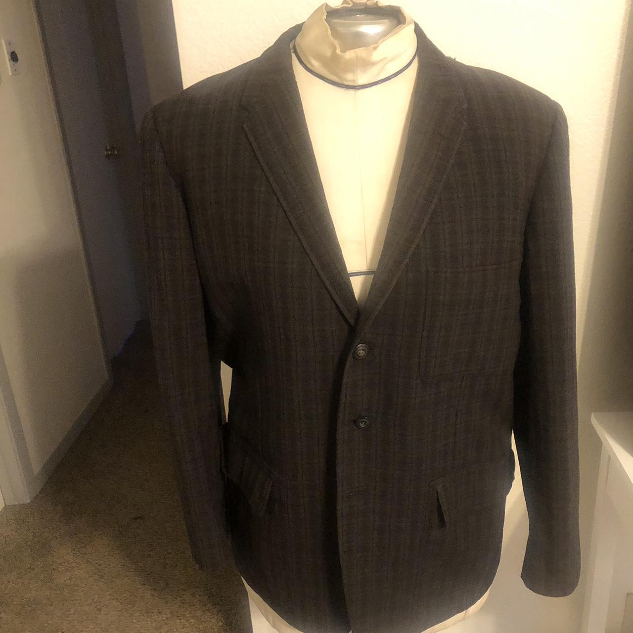 Vintage Men’s Blazer Chest 44 #blazer #vintage - Depop