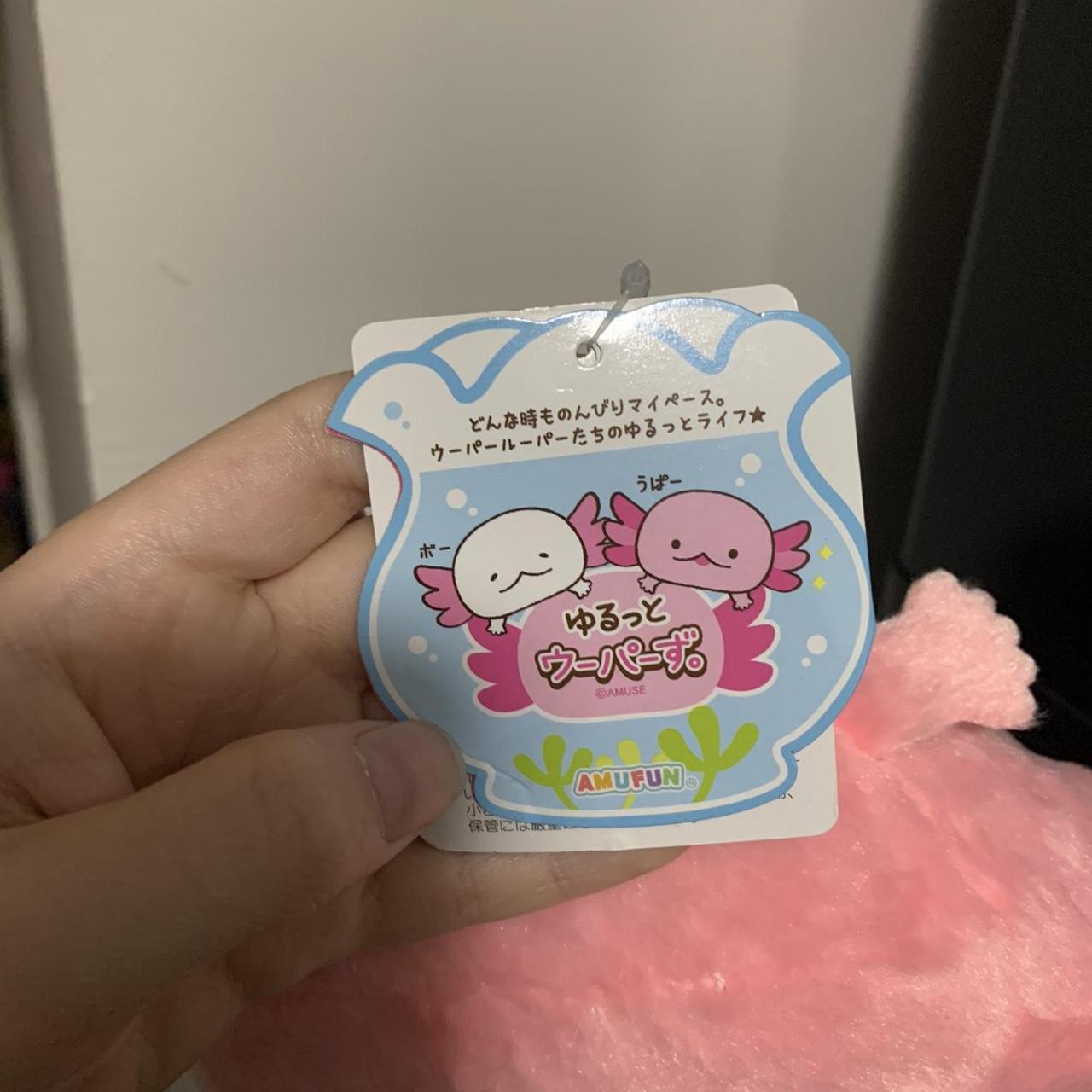 Adorable little Japanese axolotl plush NWT #stuffed... - Depop