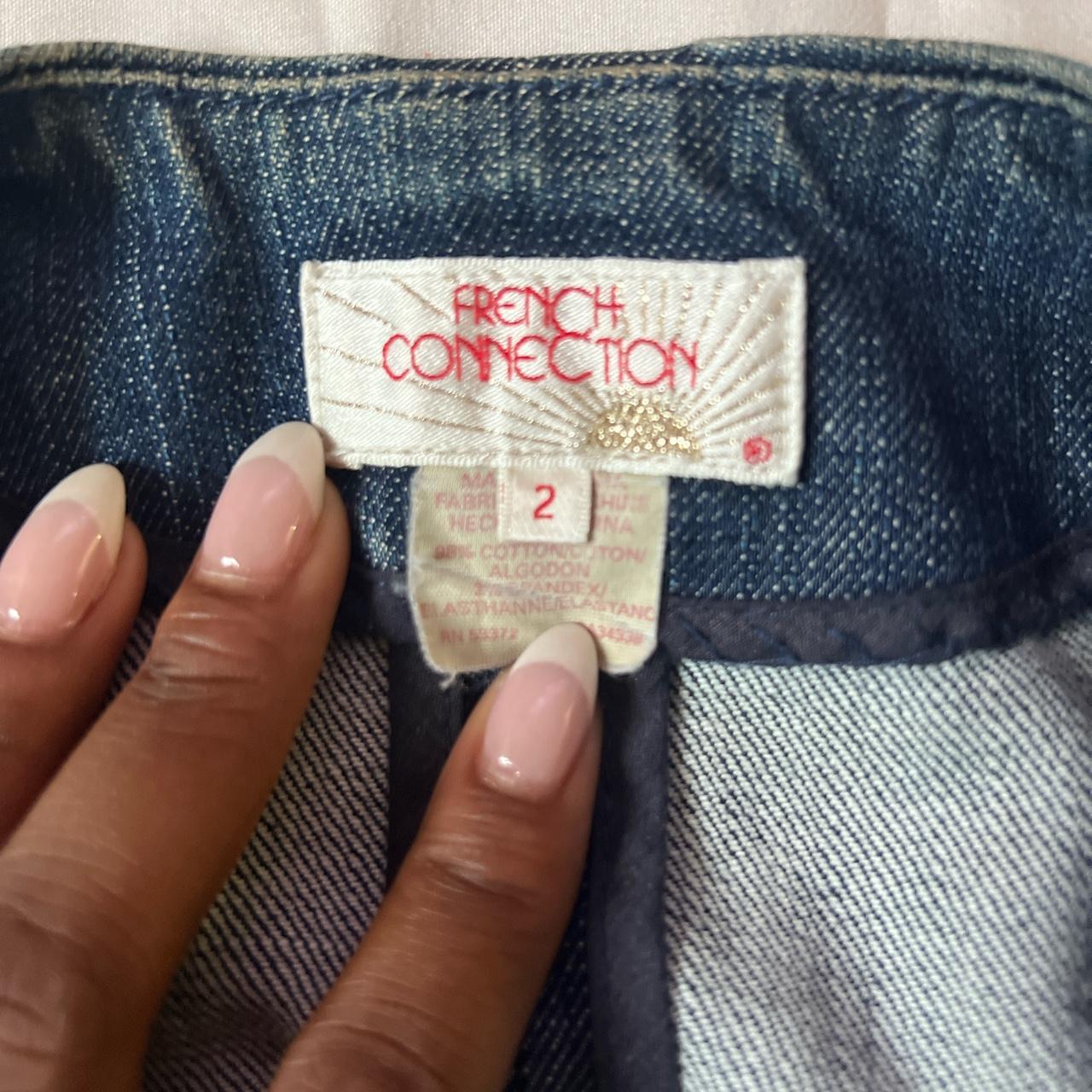 French Connection Denim Vest Worn a few times but... - Depop