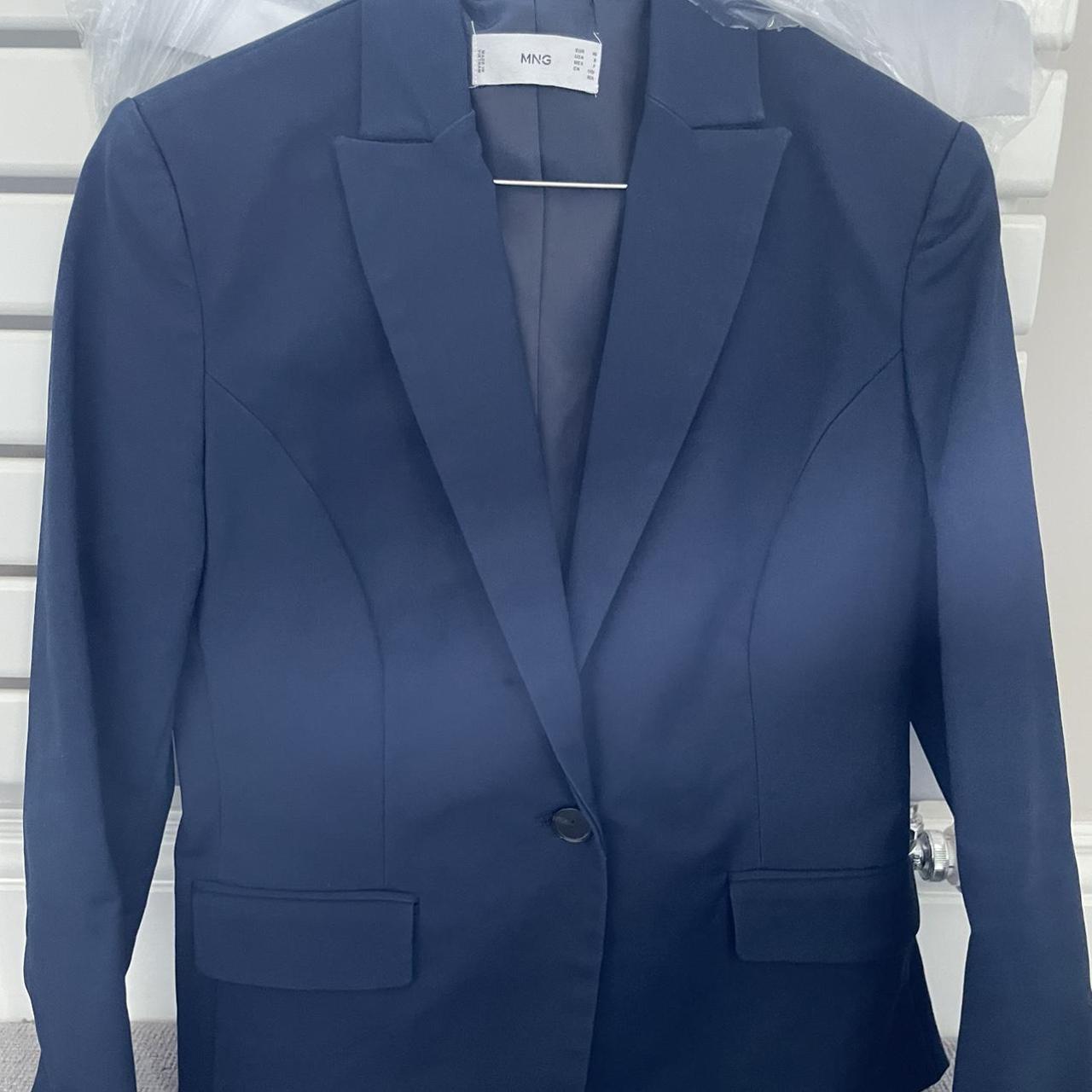 Mango navy suit - Depop