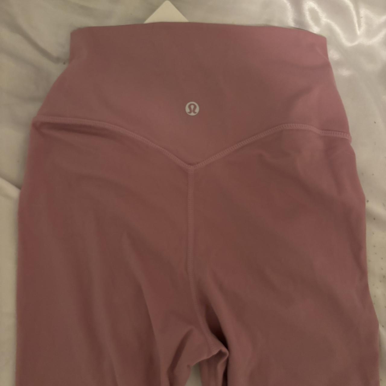 lululemon pink leggings 🩷 women’s size 4 tag included - Depop
