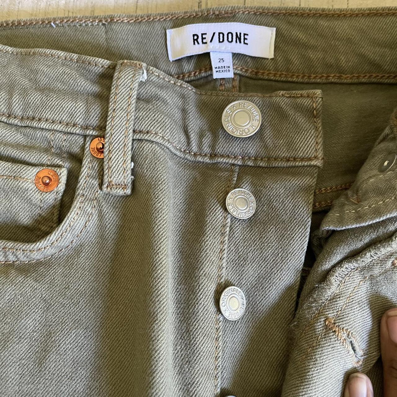 NWT Redone 70s Ultra High Rise Stove Pipe Jeans. I... - Depop