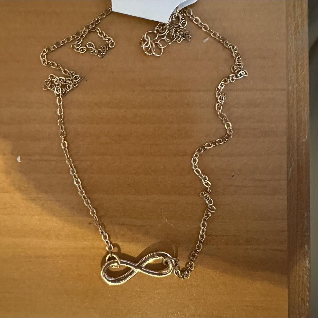 Gold Infinity Necklace! #tsitp #infinity #jewelry - Depop