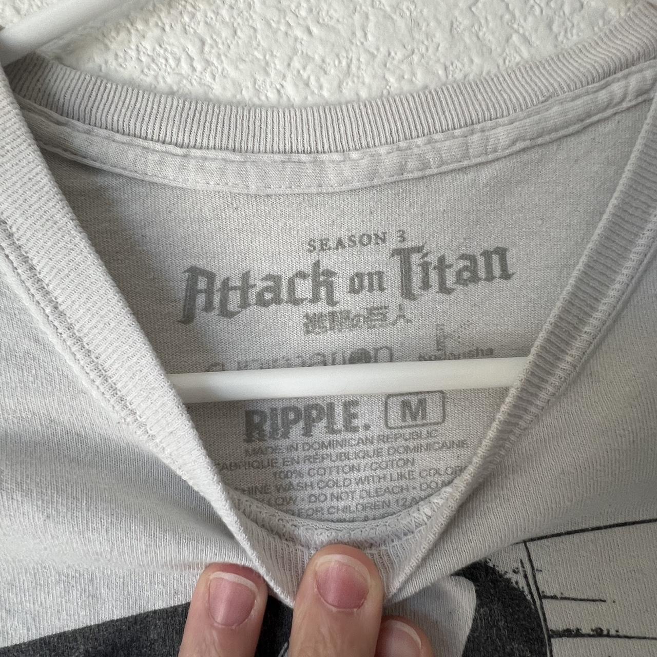 Attack on Titan Season 3 graphic tee #AOT #anime Size M | Depop