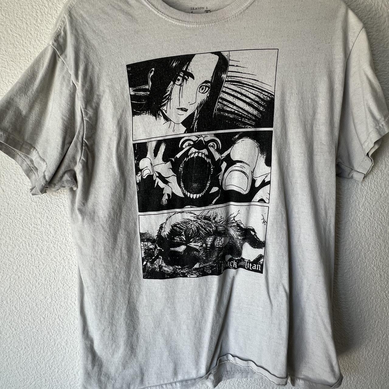 Attack on Titan Season 3 graphic tee #AOT #anime Size M | Depop