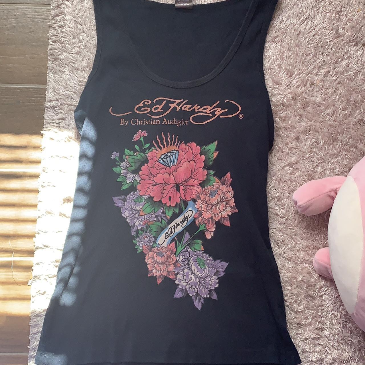 Ed Hardy Women's Multi Vest | Depop