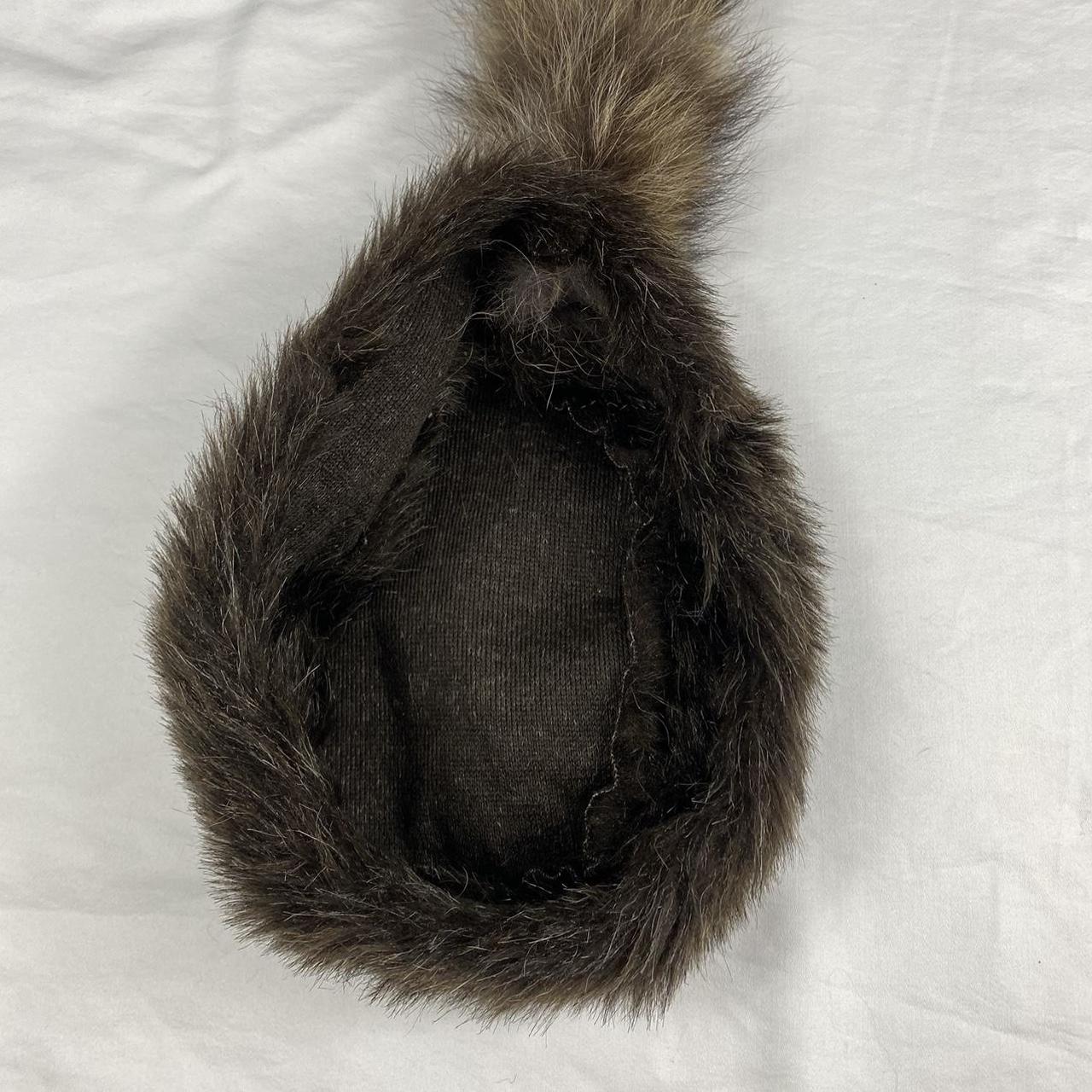 Vintage Real Racoon Hunting Hat Moonrise Kingdom... - Depop
