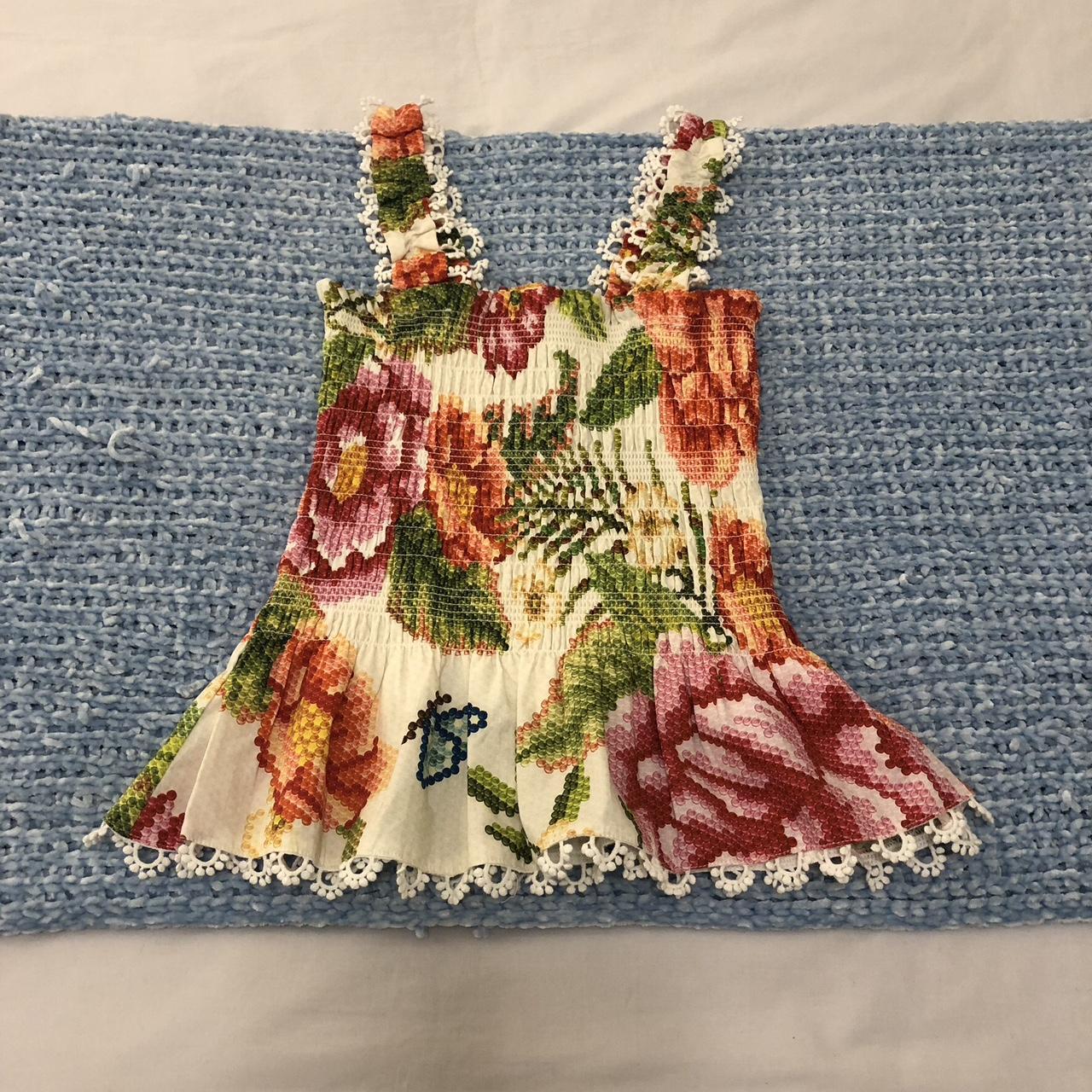 Farm Rio Women's multi Vest | Depop