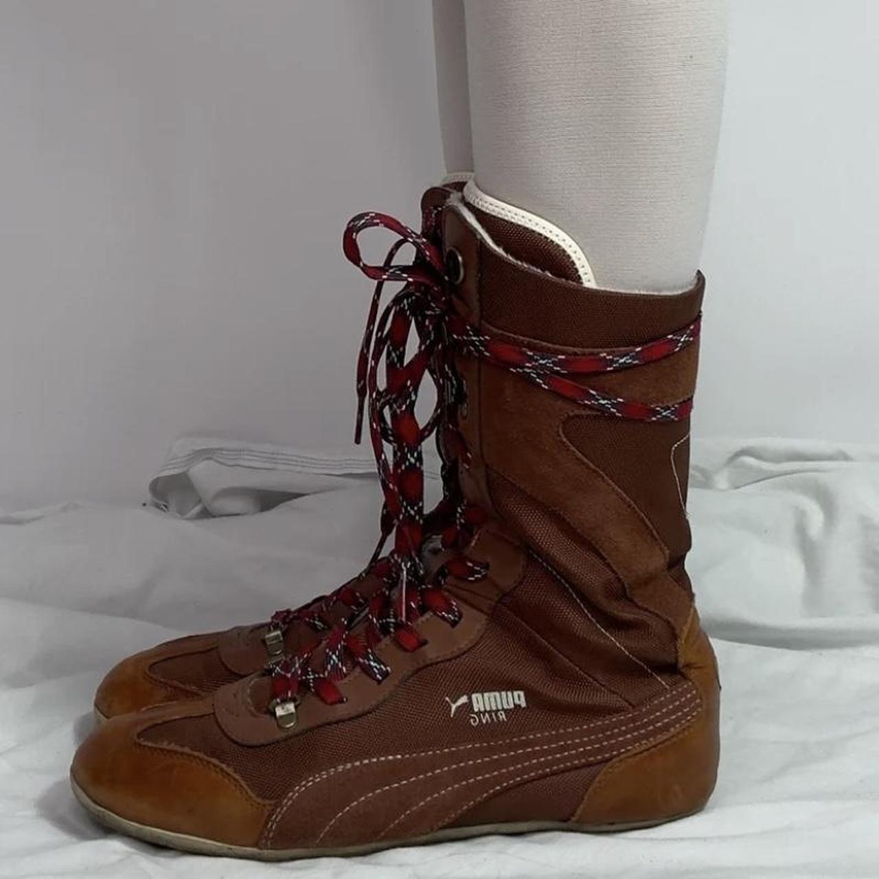 vintage Puma boxing boots, rare (can't find these... | Depop