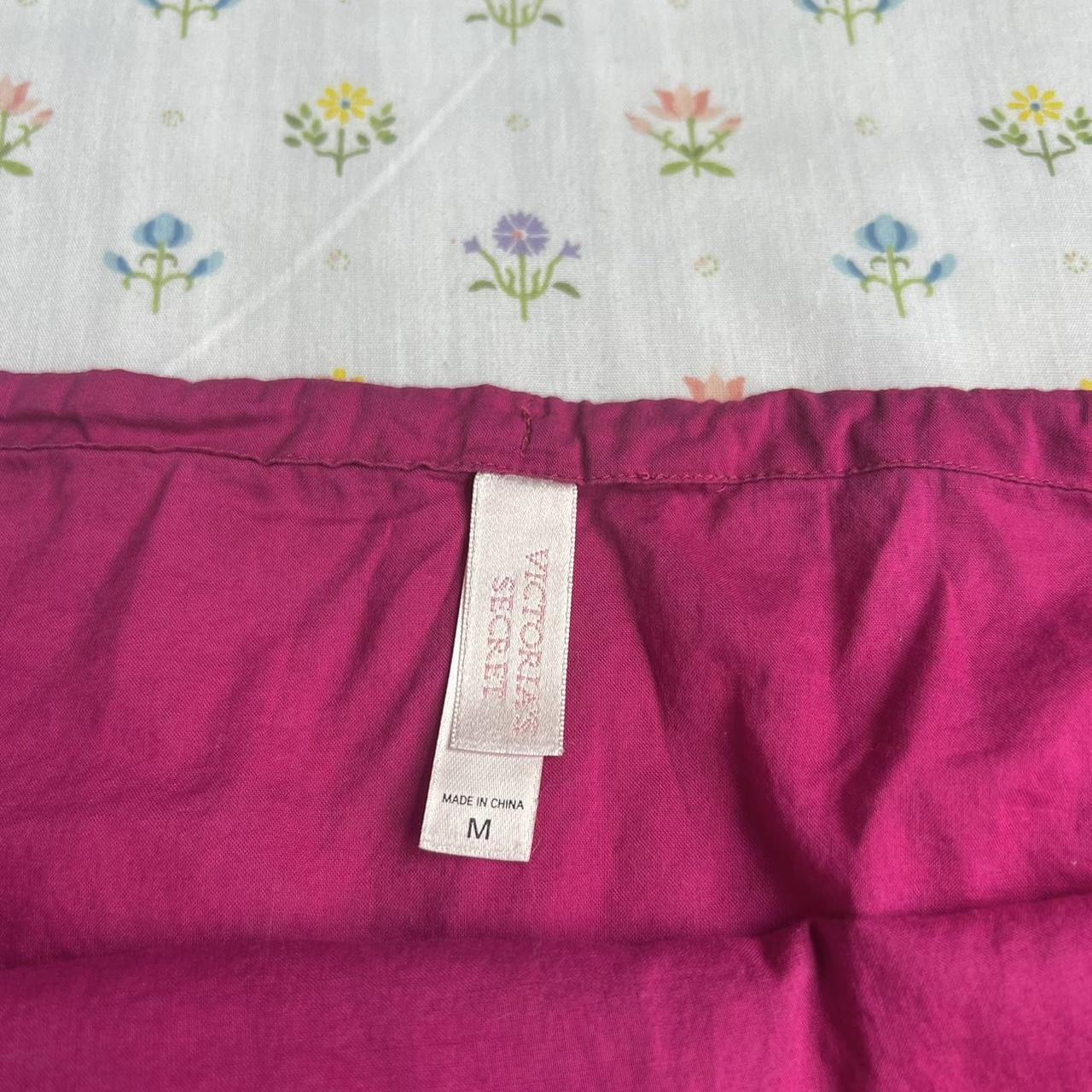 Victoria’s Secret low rise pink skirt Drawstring... - Depop