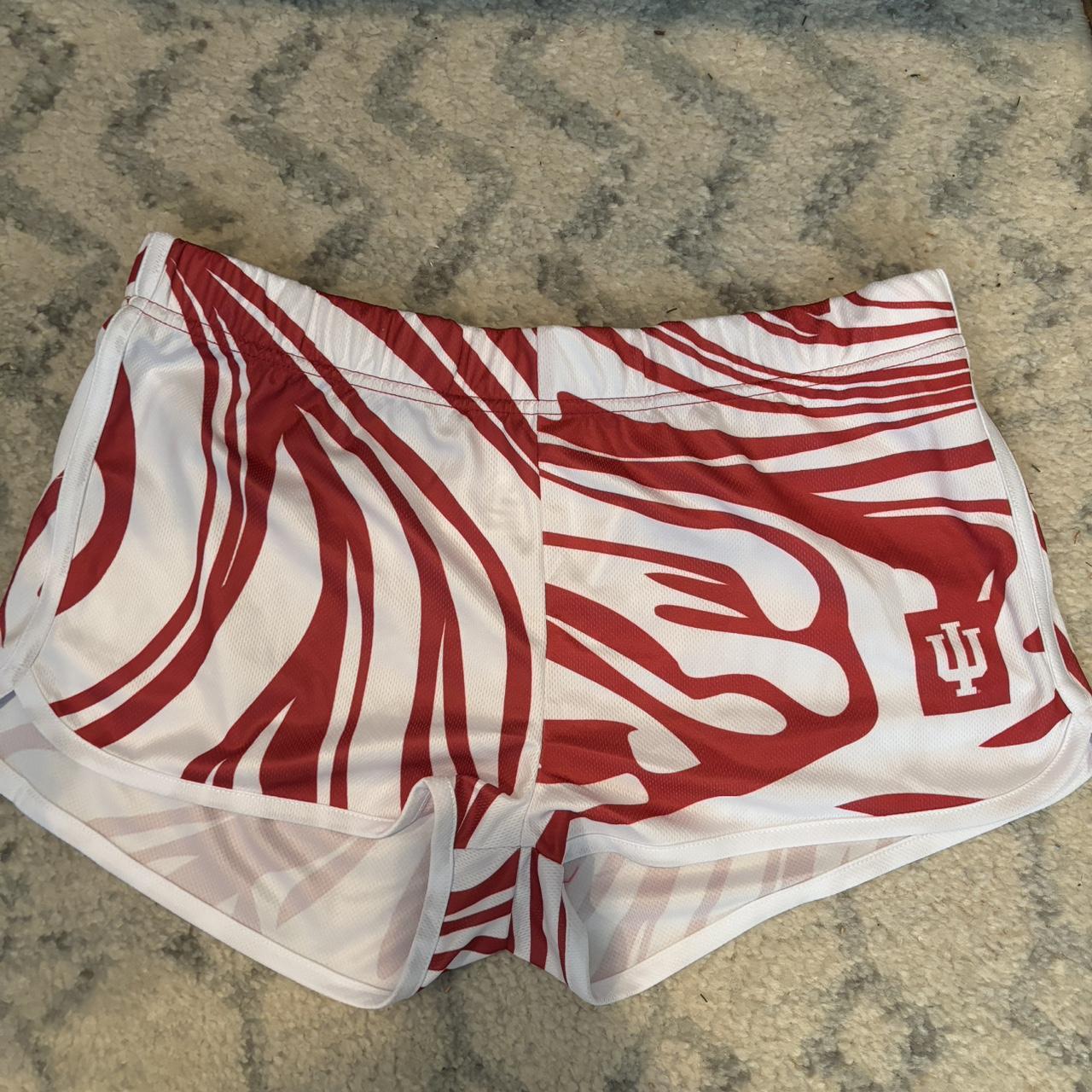 iu gameday shorts bought from the bookstore on... - Depop