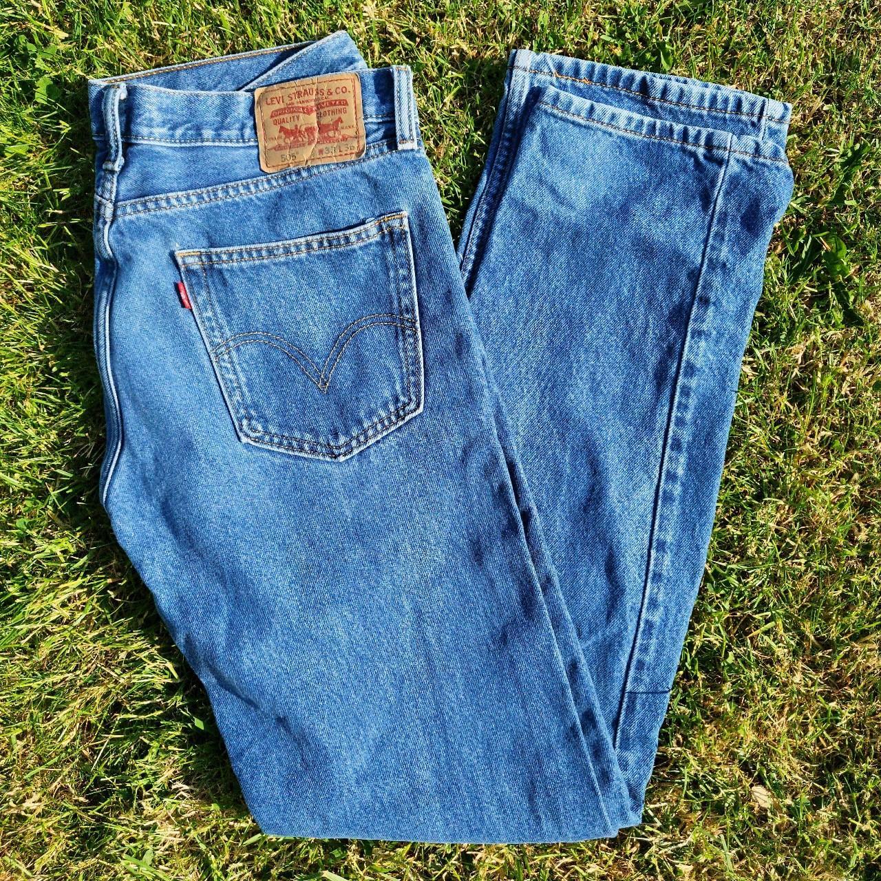 Levi's Men's Blue Jeans | Depop