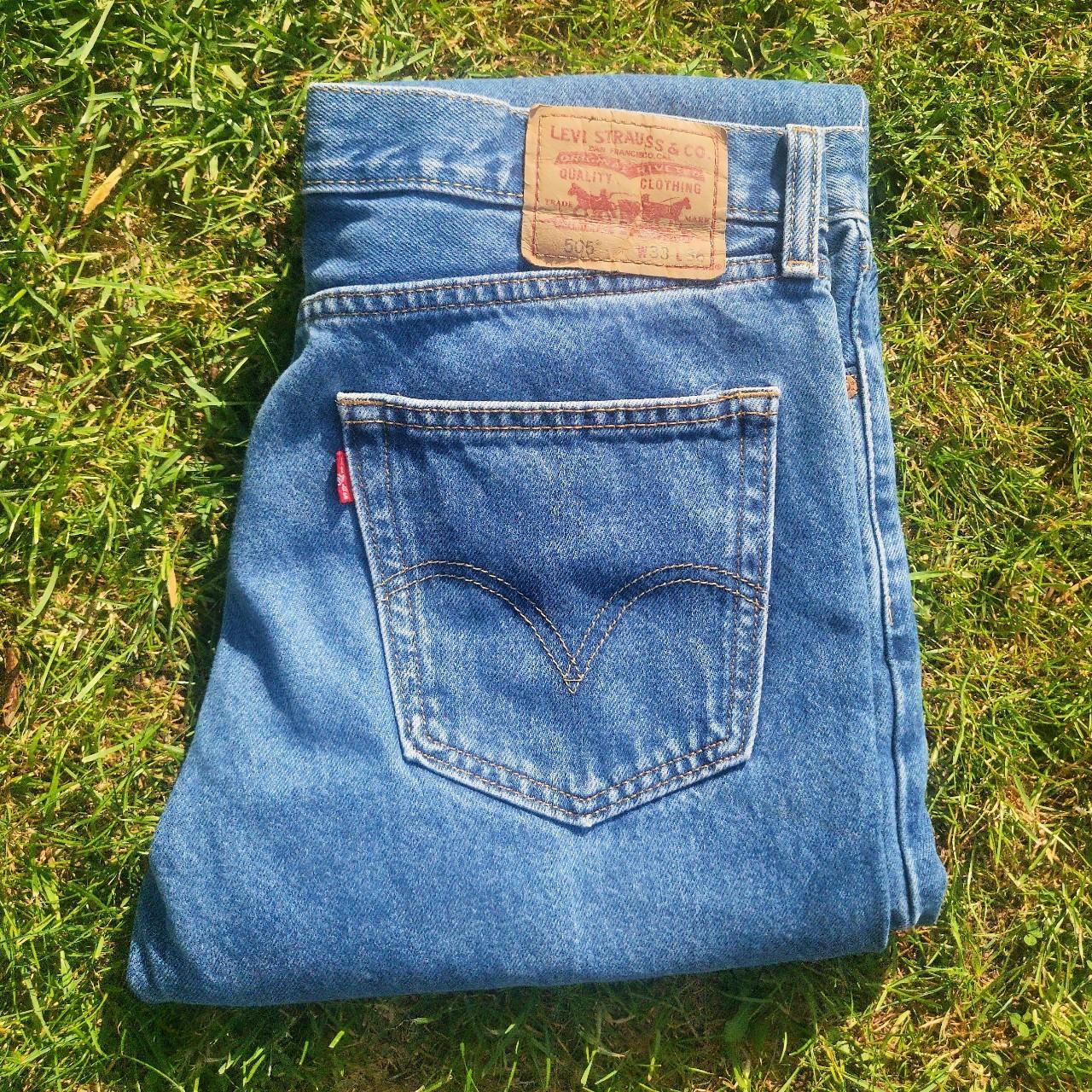 Levi's Men's Blue Jeans | Depop