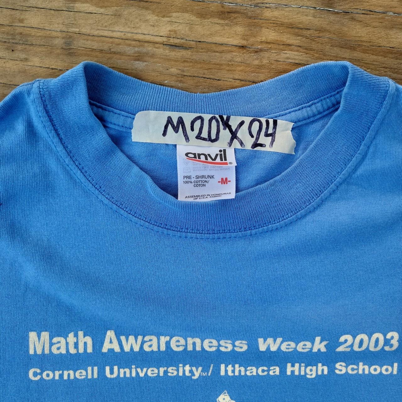 vintage 2003 math awareness week fractal graphing... - Depop