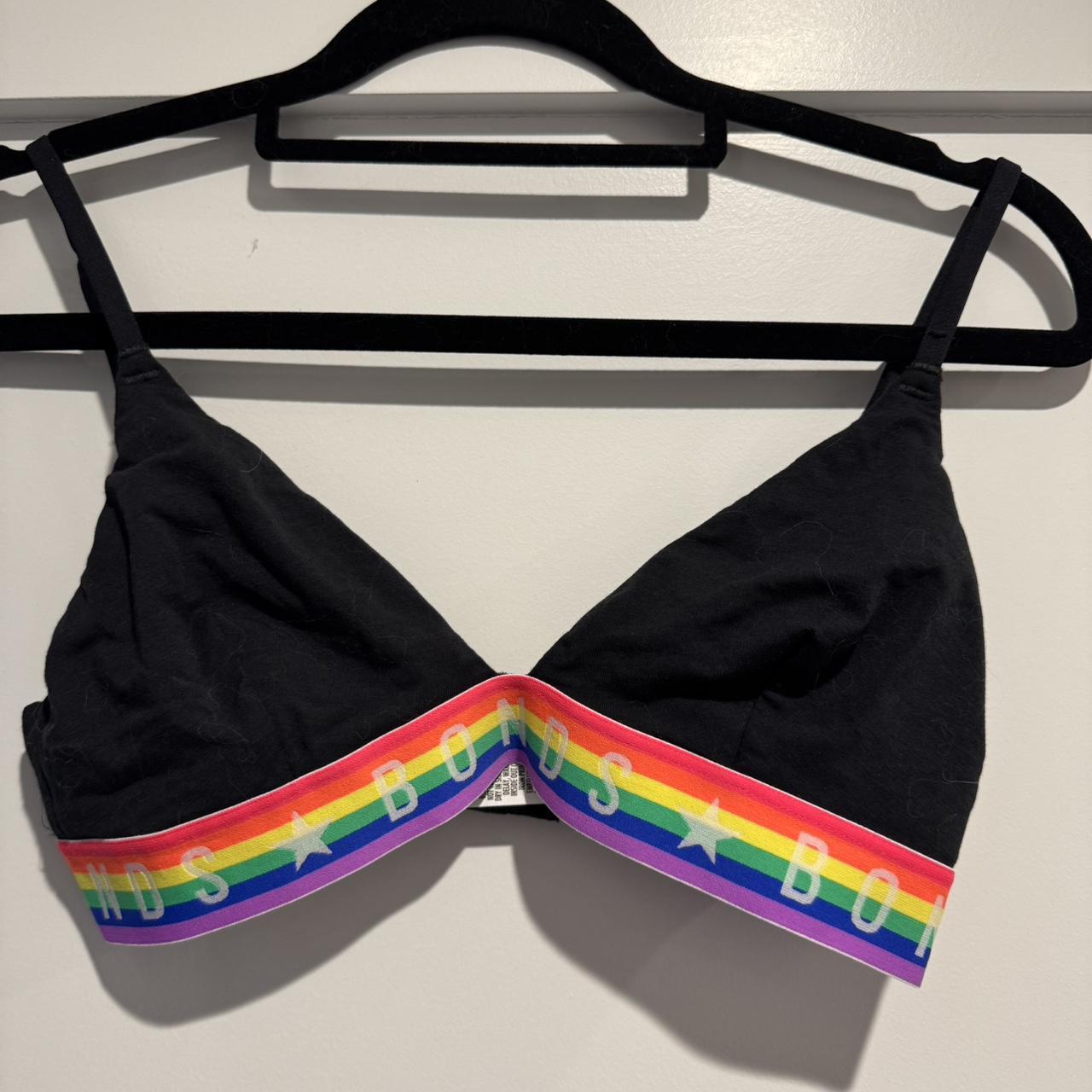 Bonds originals Pride 2020 triangle bralette never... - Depop
