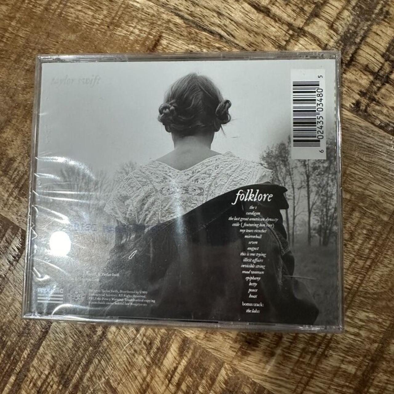 Signed Taylor Swift Folklore CD Album Limited... - Depop