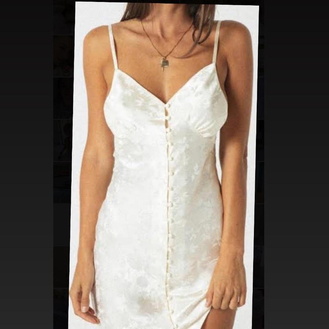 Jagger and stone / JGR & STN ivory mini dress Size... - Depop