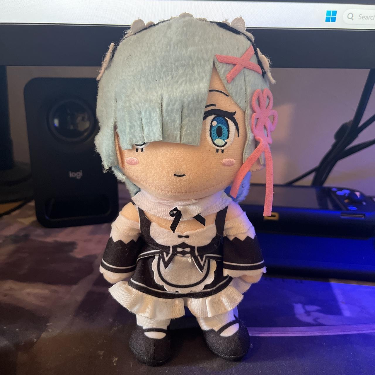 Re:Zero Rem 8-Inch Toy Plush GE-53501 Official... - Depop